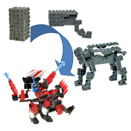 Tenkai Knights 2 in 1 Blastank & War Stallion | Toy Madness