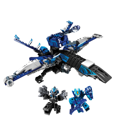 Tenkai Knights 2 in 1 Volt Jet & Sky Griffin | Toy Madness